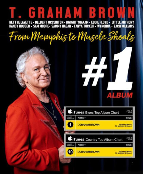 T. Graham Brown scores first #1 album with “From Memphis to Muscle ...
